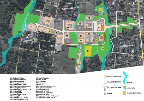 Campus Map – Arsitektur UII