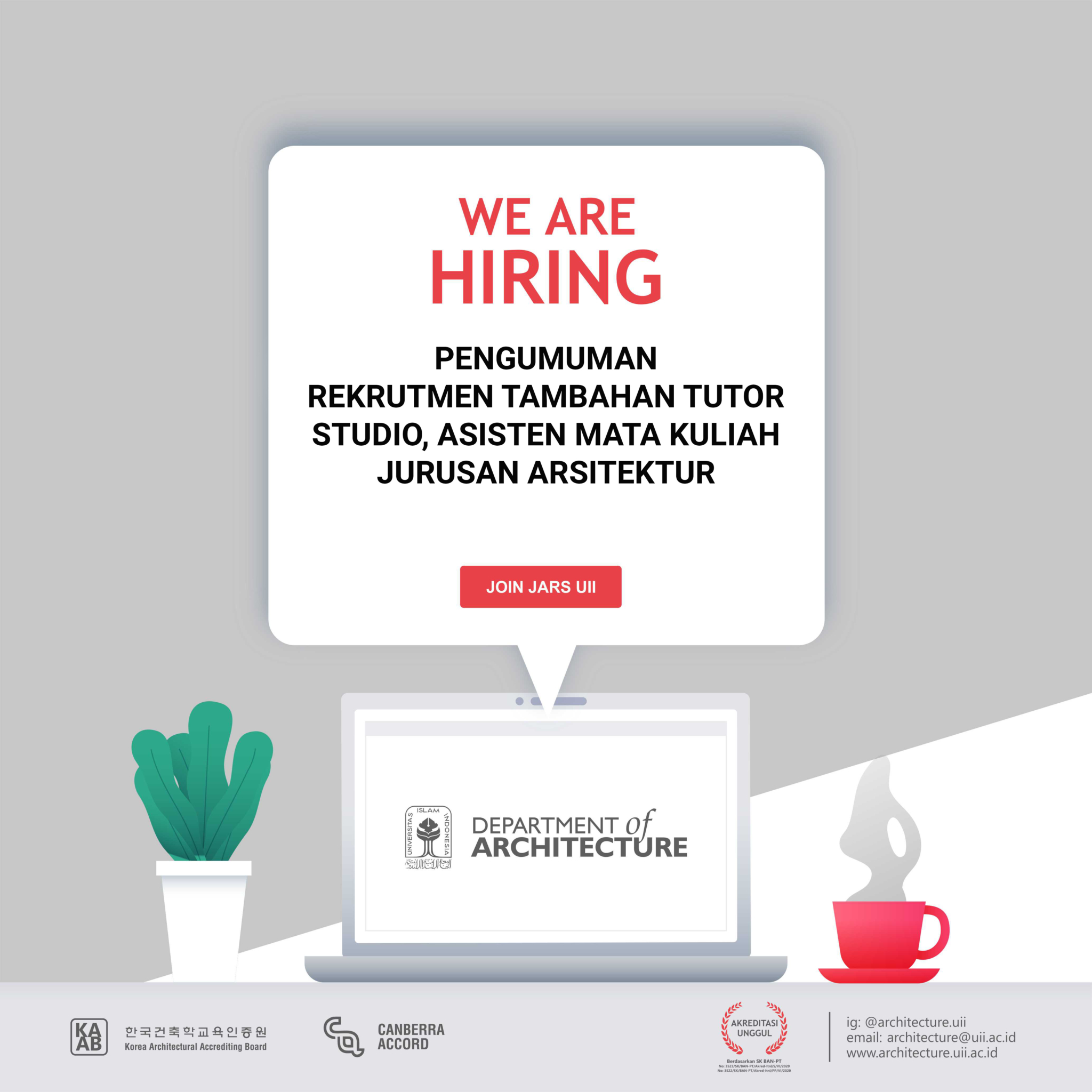 Arsitektur UII – One of The Best Architecture Campuses in Indonesia